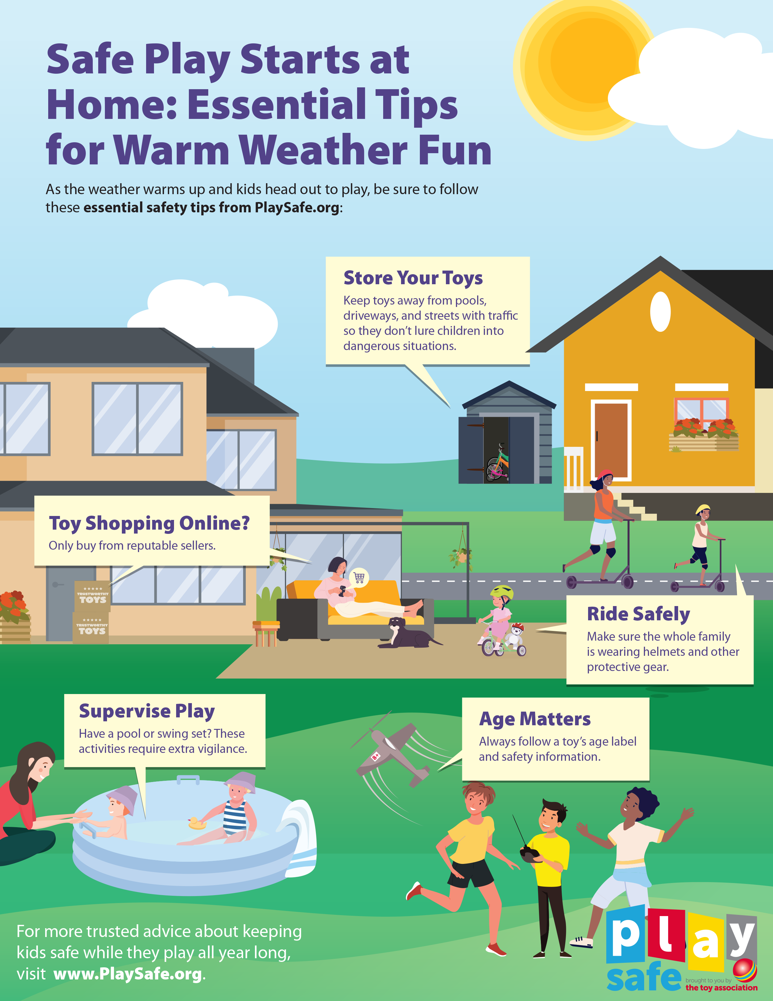 The Toy Association™ Shares Essential Summer Safety Tips